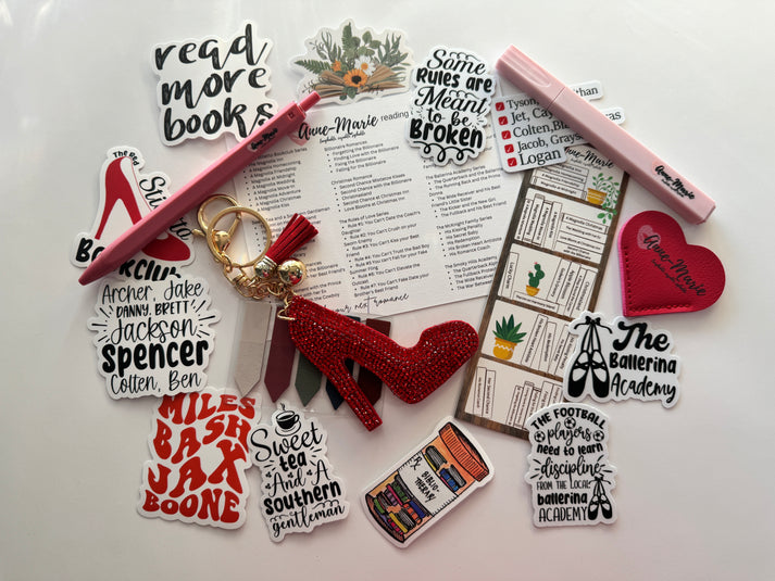 Book Swag – AuthorAnne-MarieMeyer