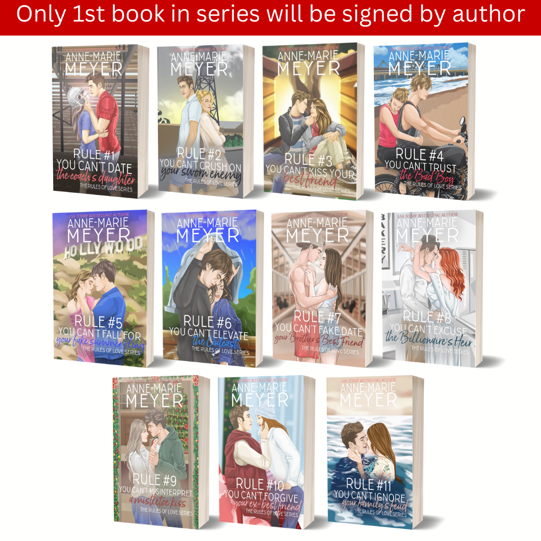 The Rules of Love Ultimate Paperback Bundle – AuthorAnne-MarieMeyer